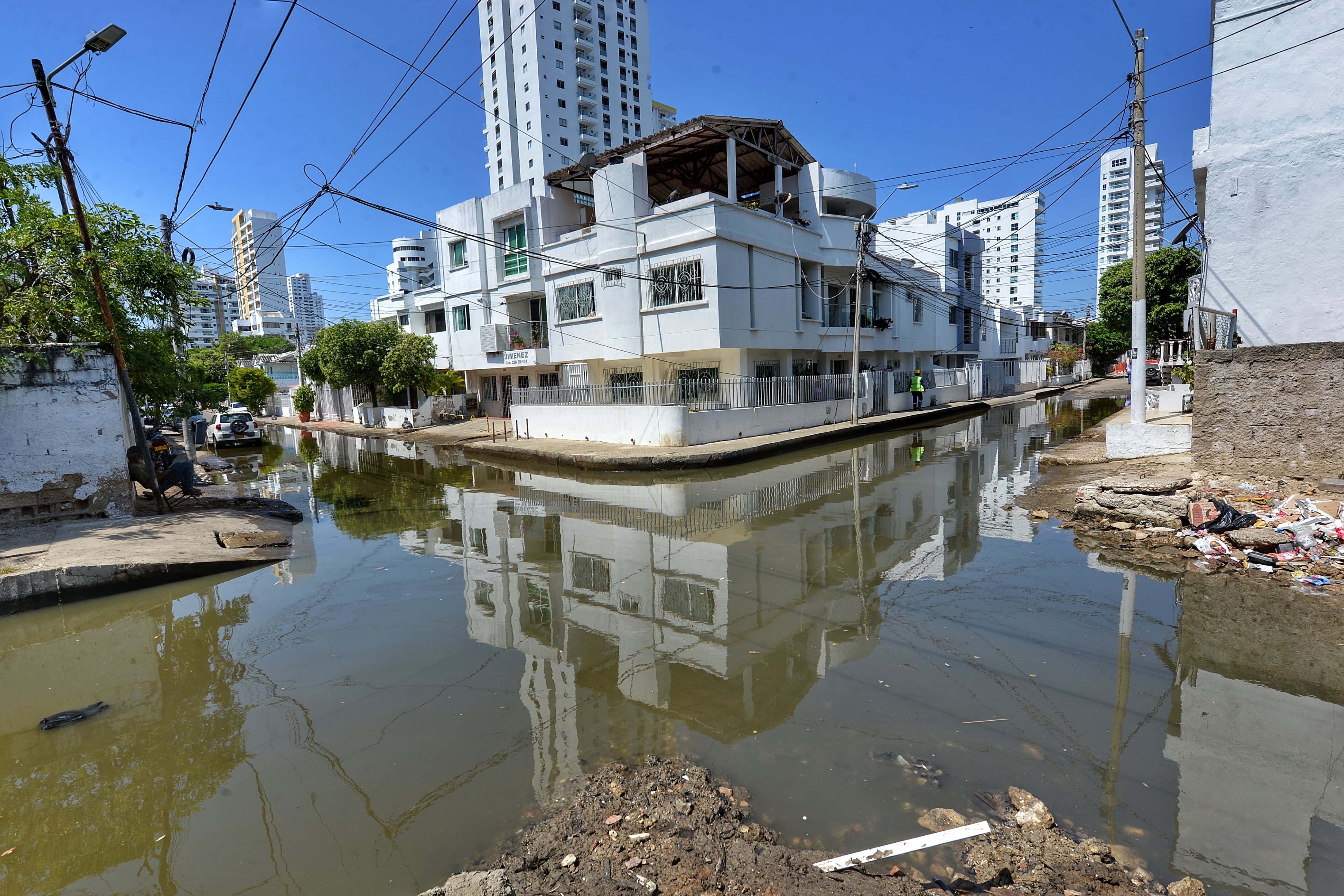 Por primera vez, Alcaldía de Cartagena inicia obra para mitigar la intrusión de mareas en el ...